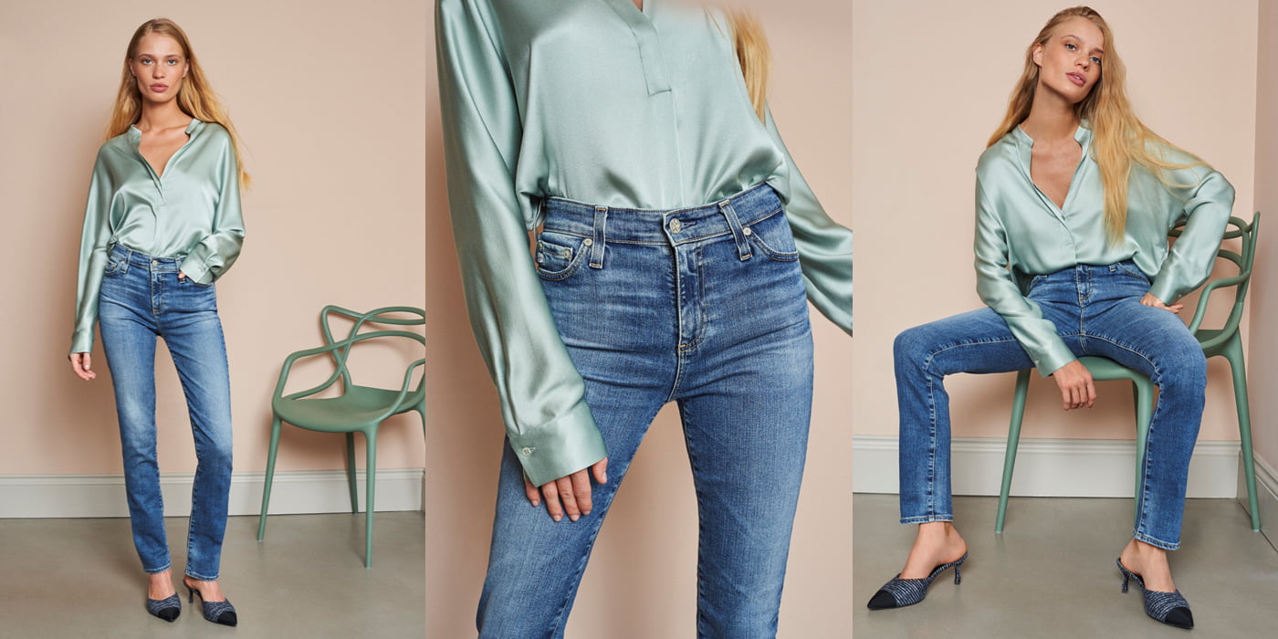 How to style straight leg jeans | Trilogy