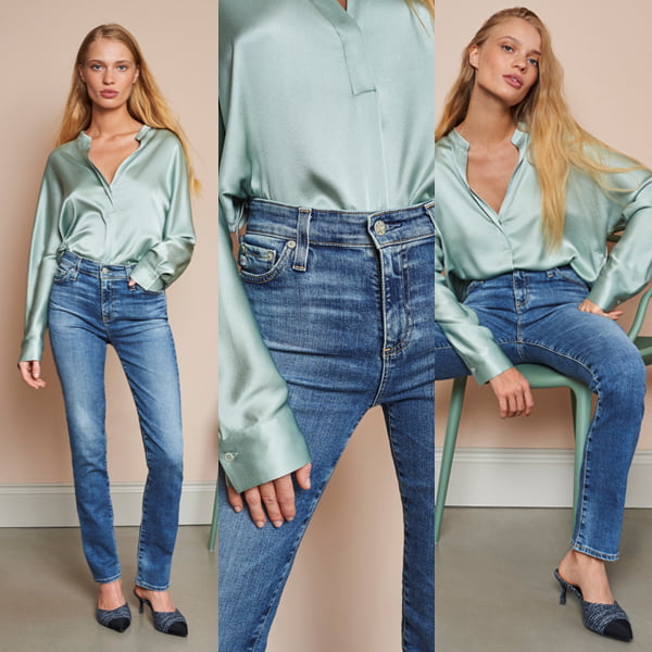 How to style straight leg jeans | Trilogy